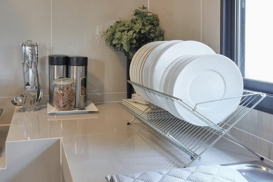 Escurridor de platos: Tipos, medidas y materiales ideales - El Mejor Precio